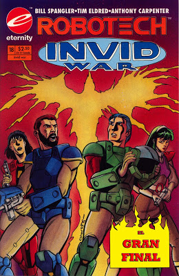 Invid War # 18 (De 18) - ARCHIVO DE COMICS