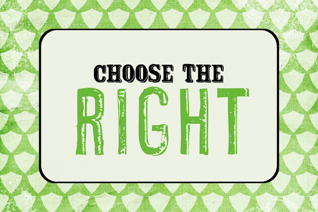 A Pocket full of LDS prints: Free Prints - 2017 Primary theme “Choose ...