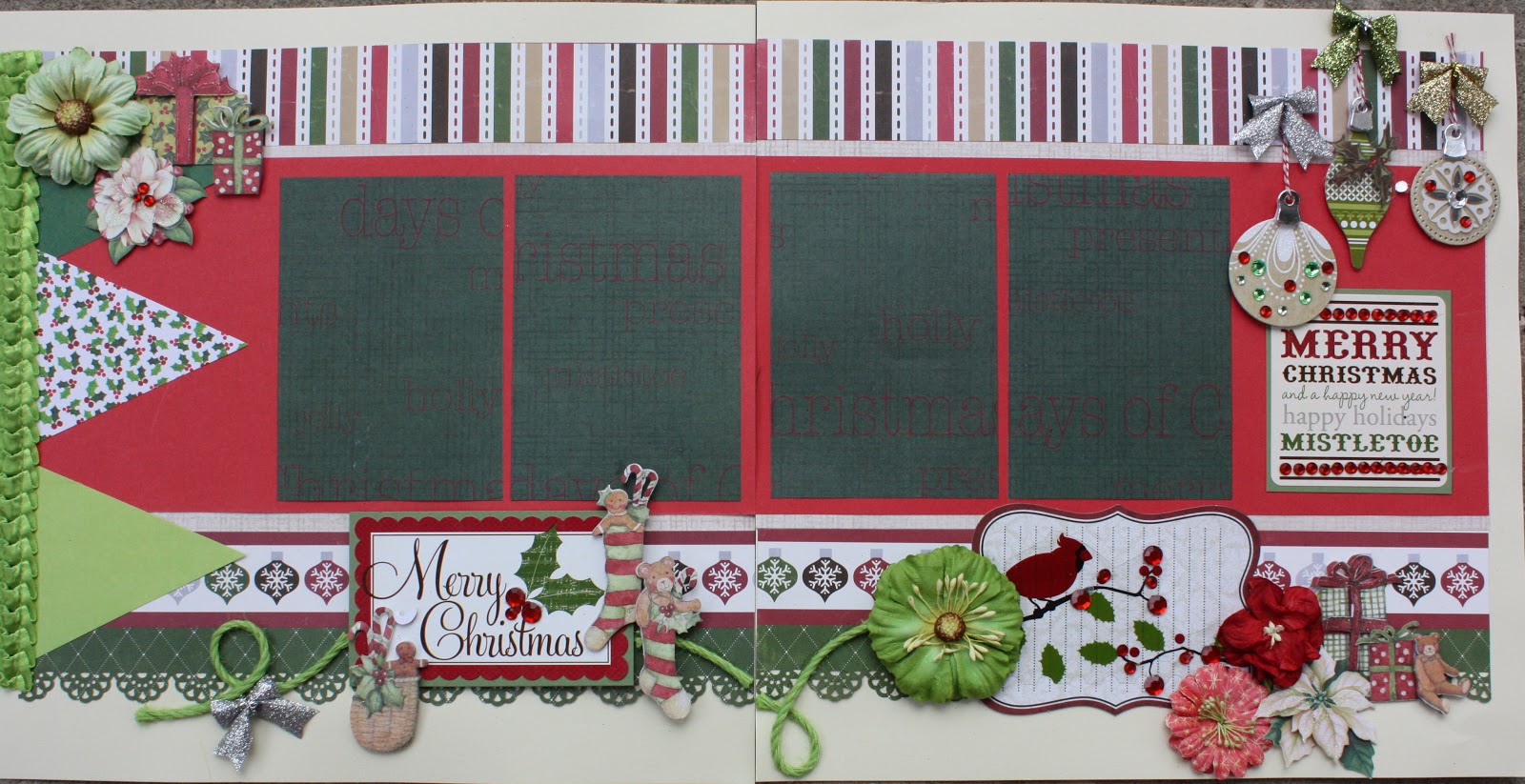 AMAZING GRACE Paper Crafts: More Christmas Layouts