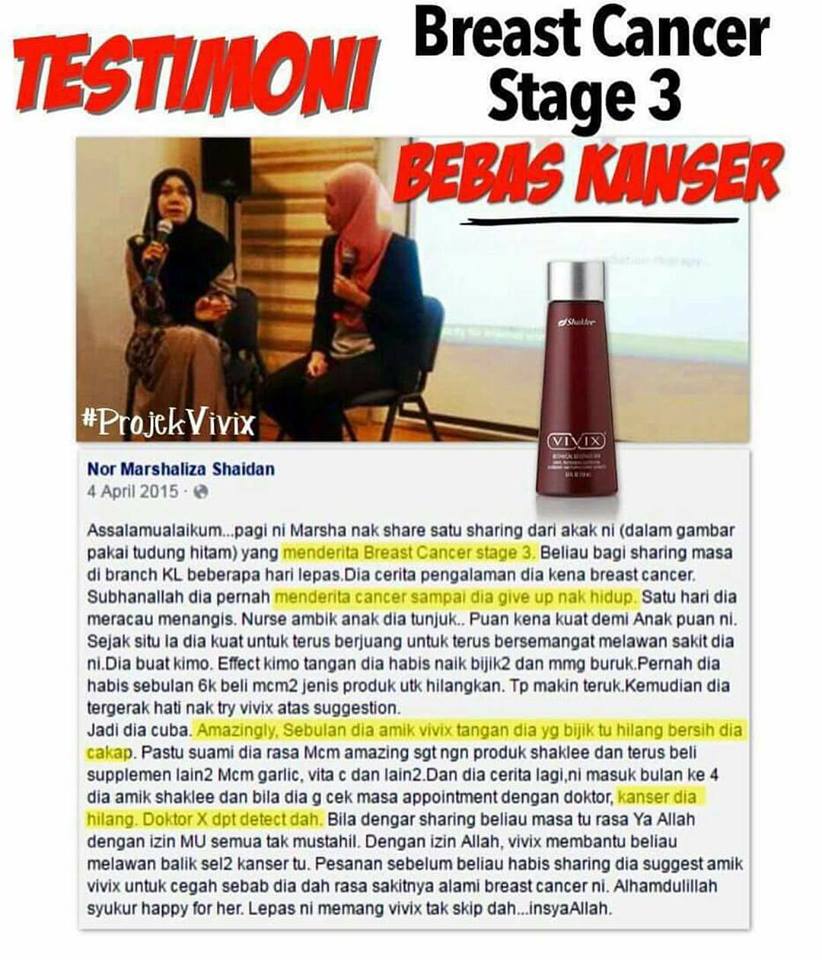 Proses Kimoterapi Pesakit Kanser Payudara Tahap 4 Ini Berjaya ...