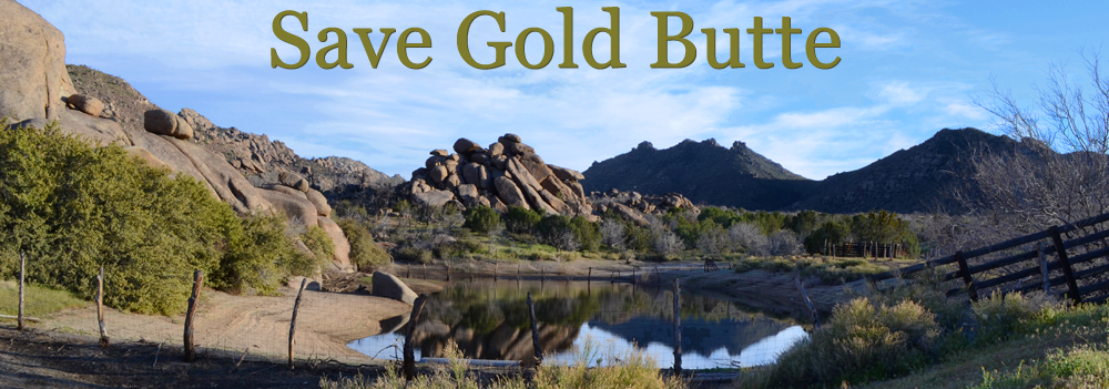 Save Gold Butte