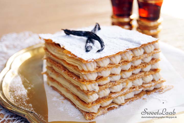 Vanilla Napoleon Slice / Napoleonky z vanilky / Gâteaux de mille ...