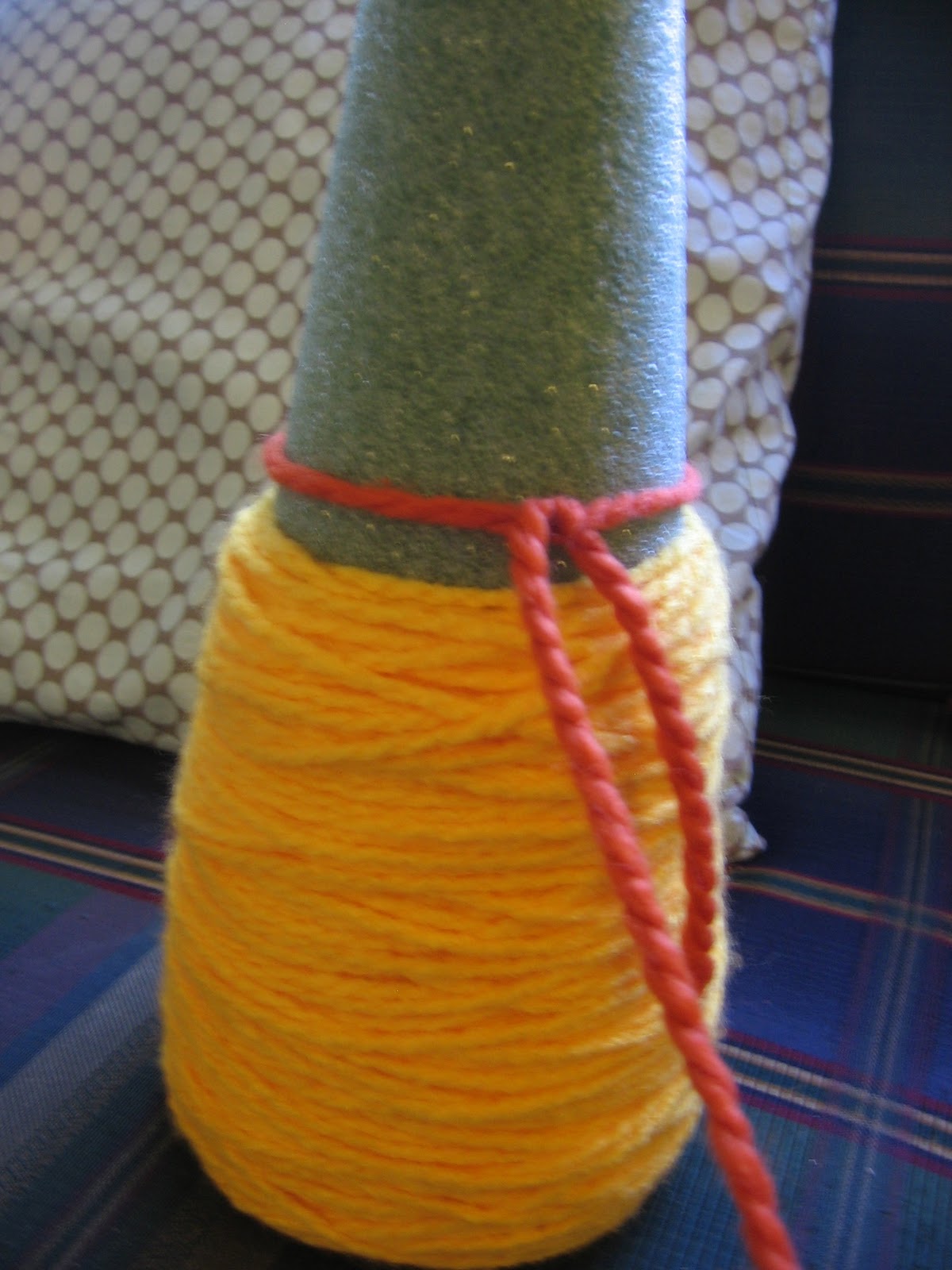 The Mommy Diaries: Candy Corn Decor {a tutorial!}