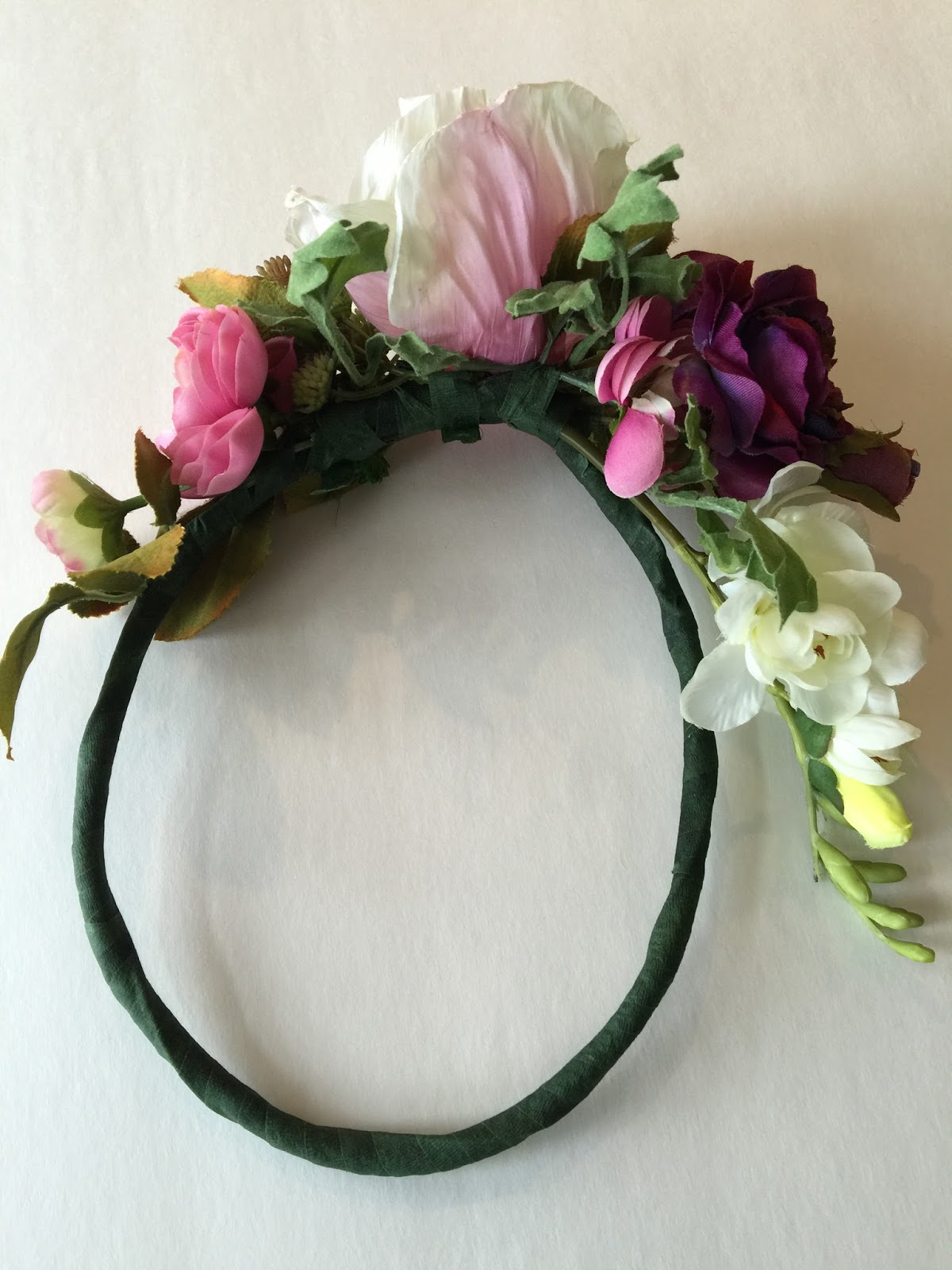 restlessrisa: DIY Floral Halo