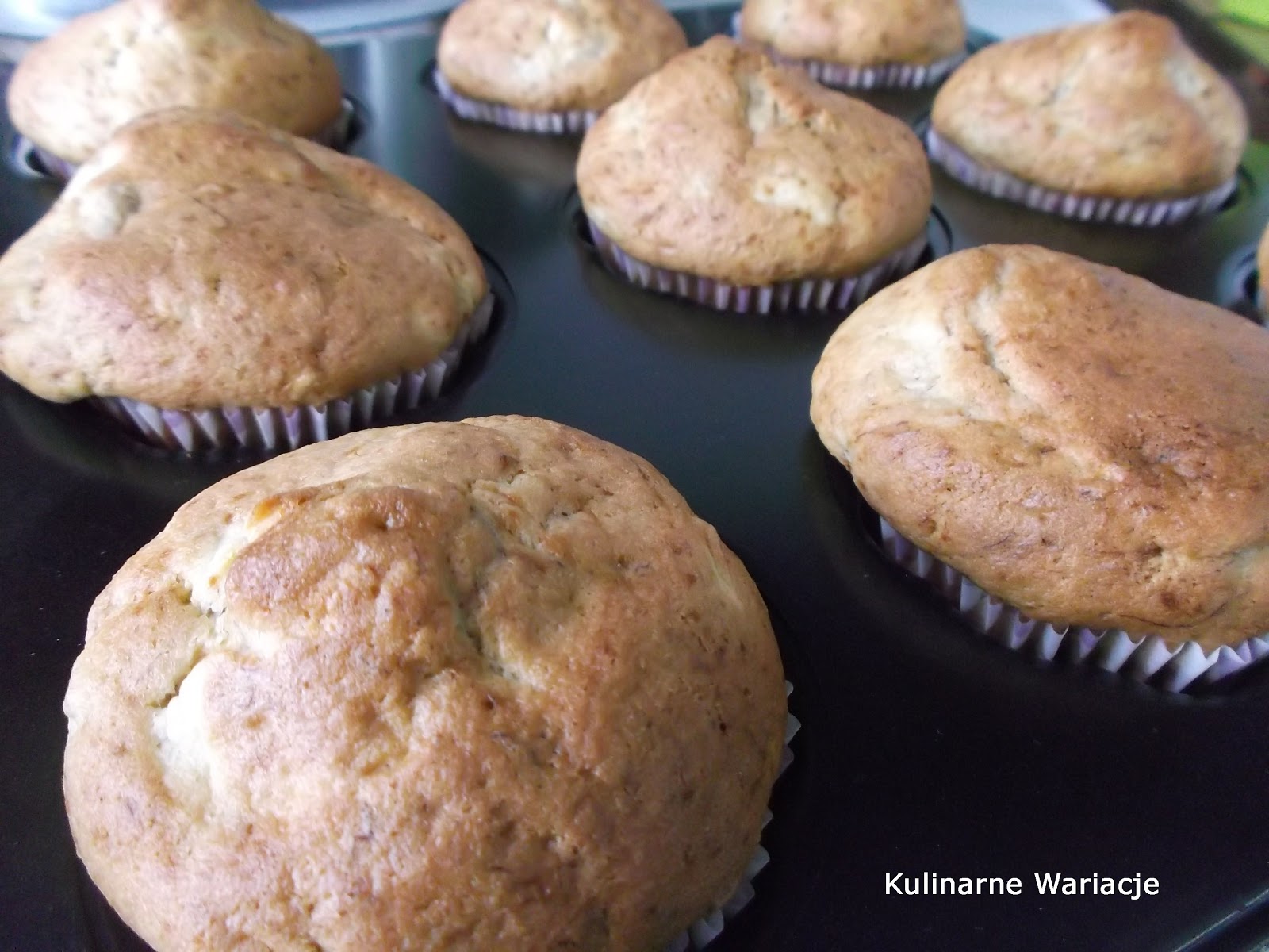Muffinki bananowe
