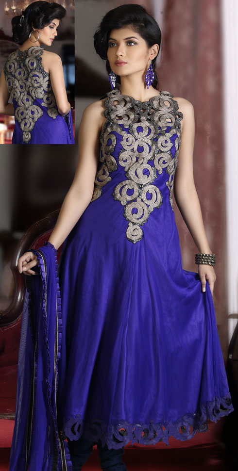 Shez Fashion: Fancy Frocks Collection 2012-2013 | Formal Double Frock ...