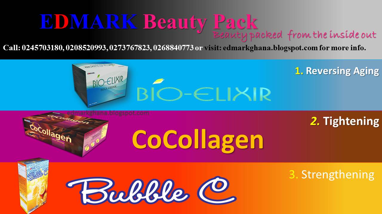 Edmark Cocollagen Bio-Elixir Beauty Pack +233245703180