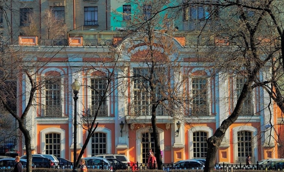 ART and ARCHITECTURE, mainly: Cafe Pushkin in Moscow - literature, arts ...