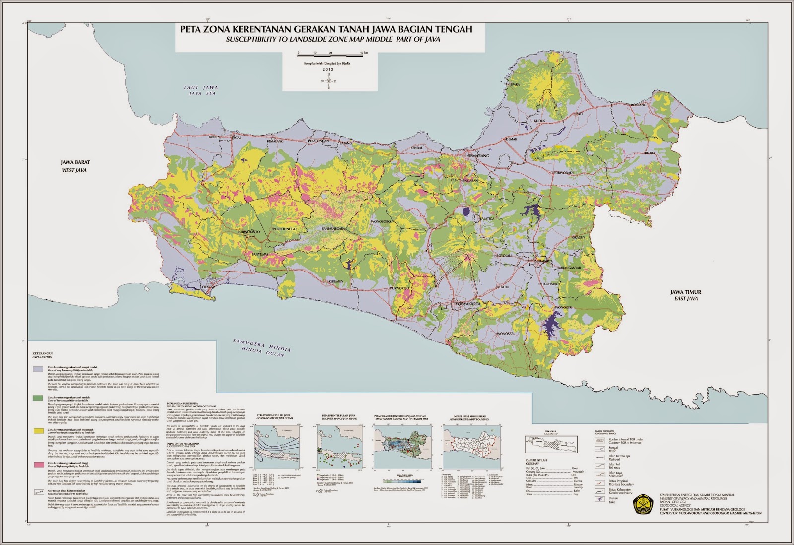 Peta Kerentanan Tanah di Banjarnegara Jawa Tengah - Our Home Java Island