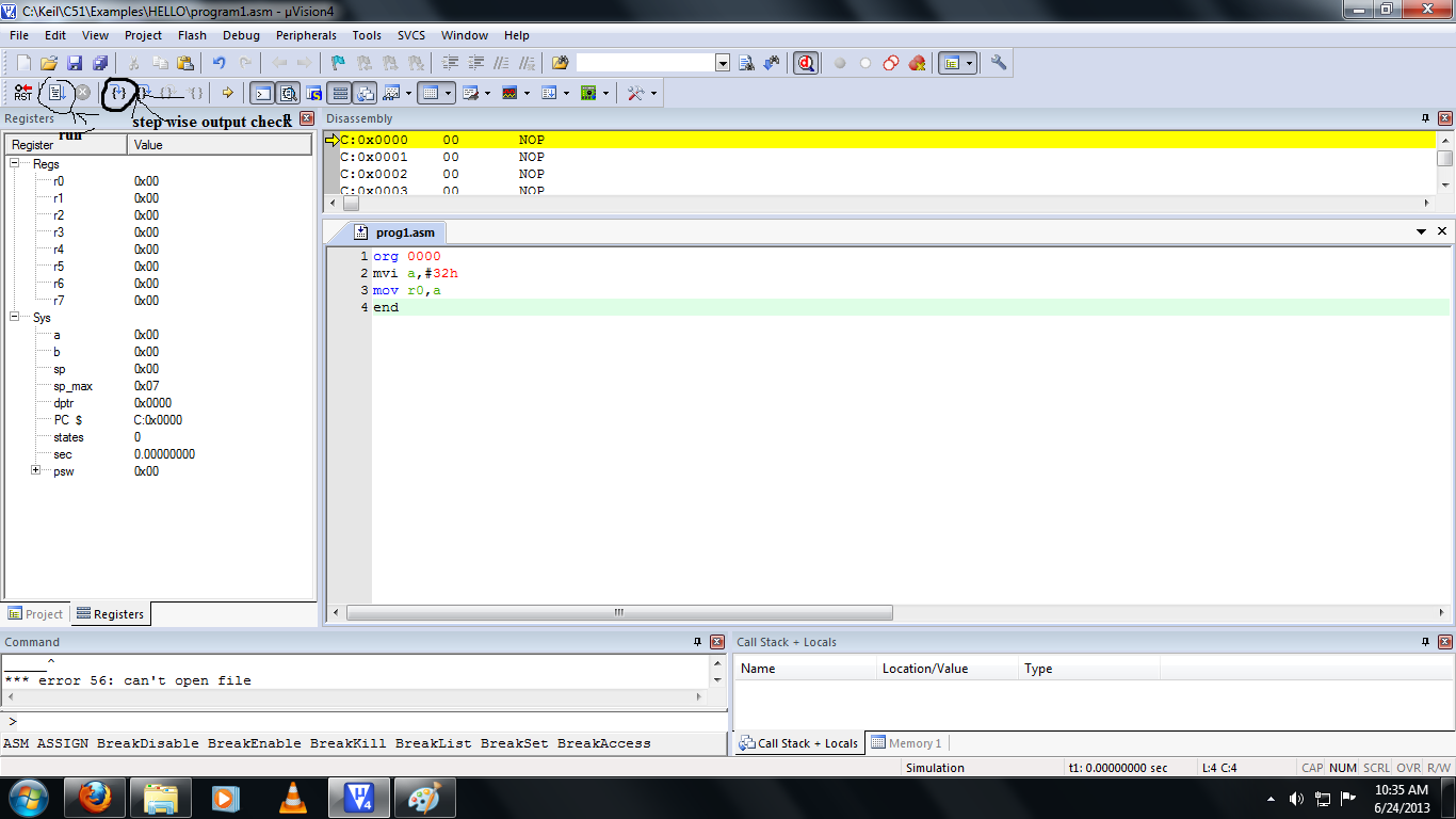 How to write program in keil? ~ techknow