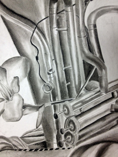 art @ the heart: Grade 12 Still Life Drawings (AVI4M)