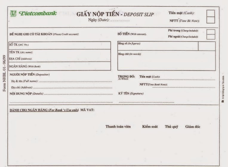 Learn Southern Vietnamese with a Saigonese For Free: Vietcombank ...