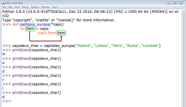 APRENDER A PROGRAMAR CON PYTHON: GENERATORS