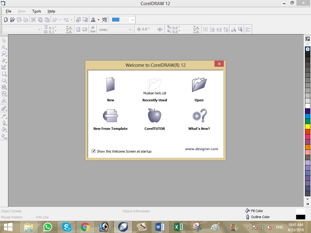 Corel Draw 12 Software - computer free courses