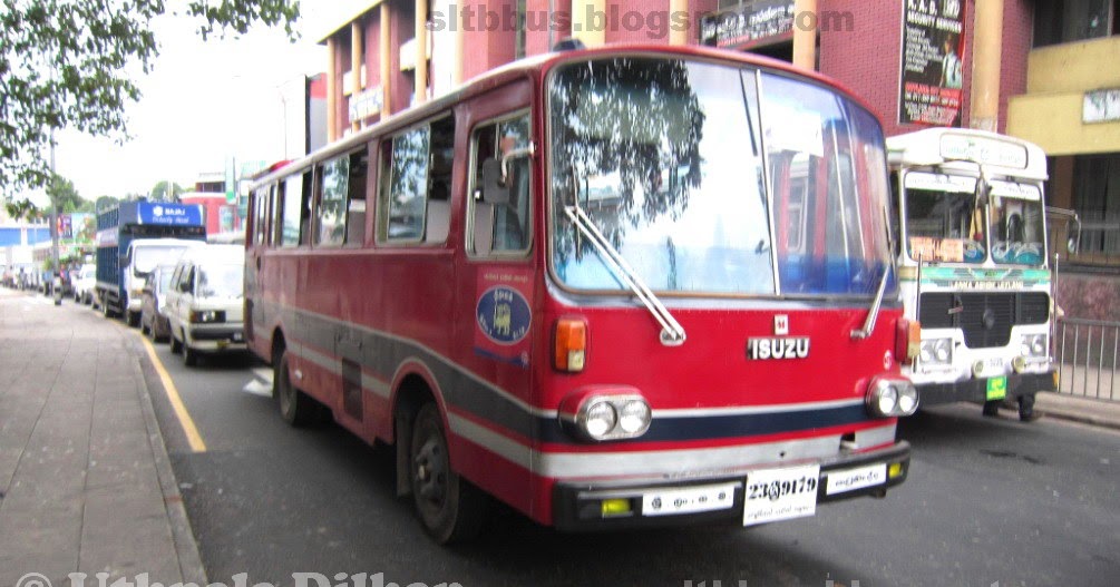SLTB buses - ශ්‍රී ලංගම බස්: Kawasaki bodied ISUZU Journey K bus from ...