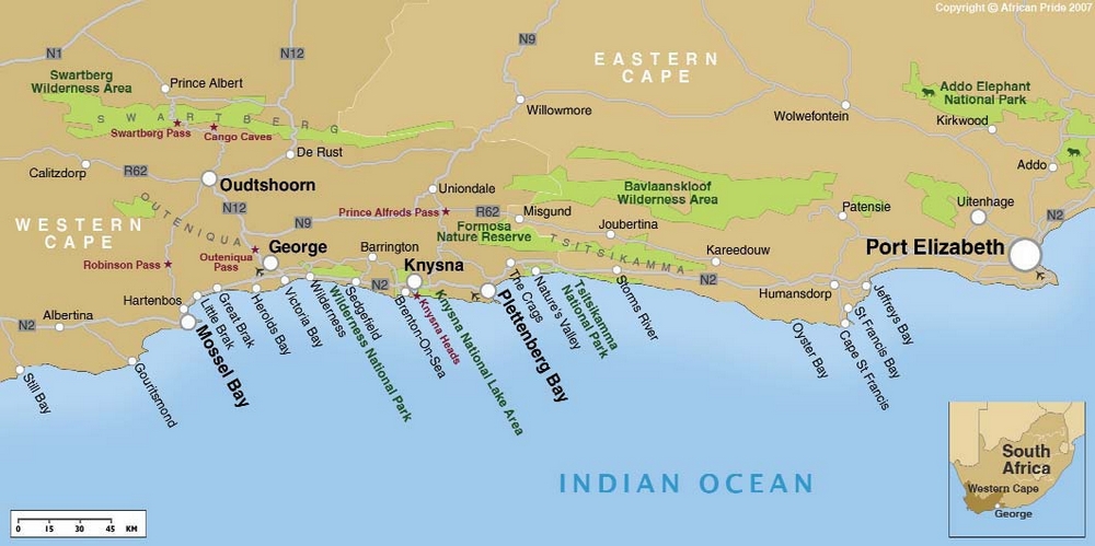 Adventure Travel - The Sojourner: Storms River Mouth (Eastern Cape ...