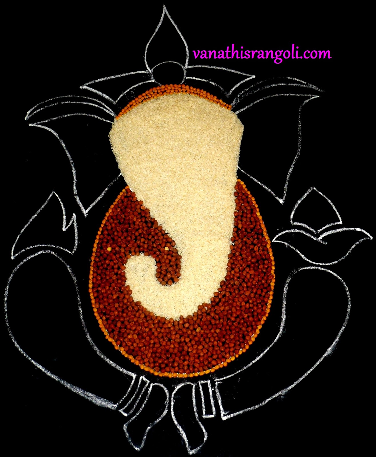 Vanathi's Rangoli / Kolangal: Ganesh Chaturthi / Vinayaka Chaturthi ...