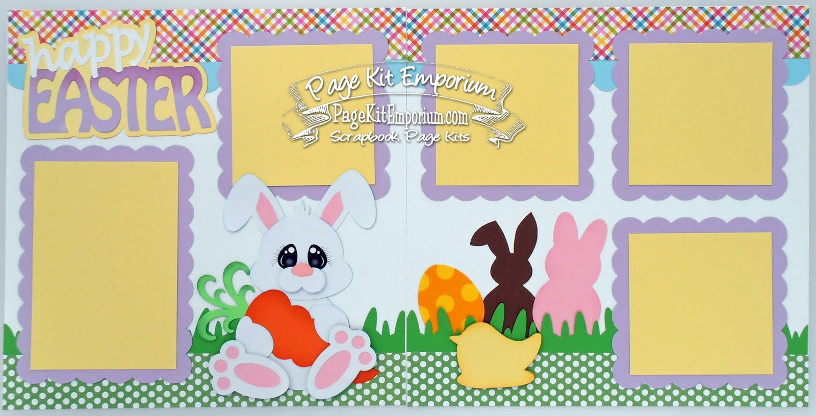 BLJ Graves Studio: Easter Scrapbook Page Kits