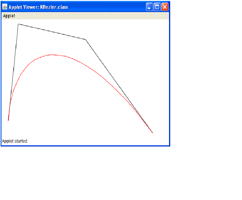 Source Codes JAVA & C++: 33. BEZIER CURVE