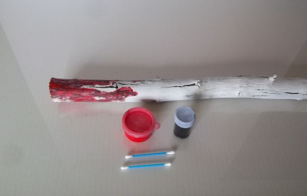 Halloween Bloody Log