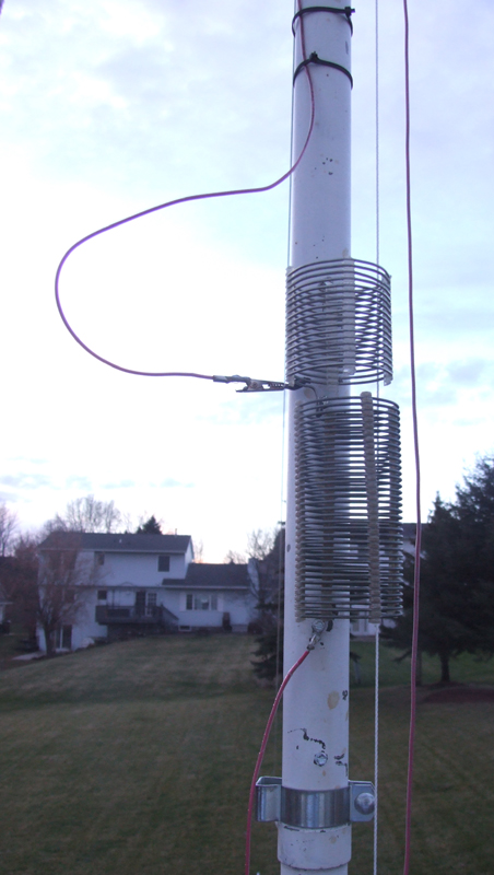 CQ CQ CQ de W0VLZ: A Winter Vertical