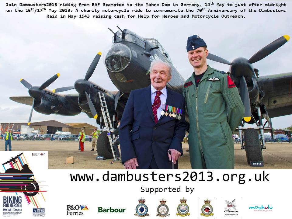 Dambusters70th Anniversary Charity Motorcycle Ride: The Dambusters2013 ...