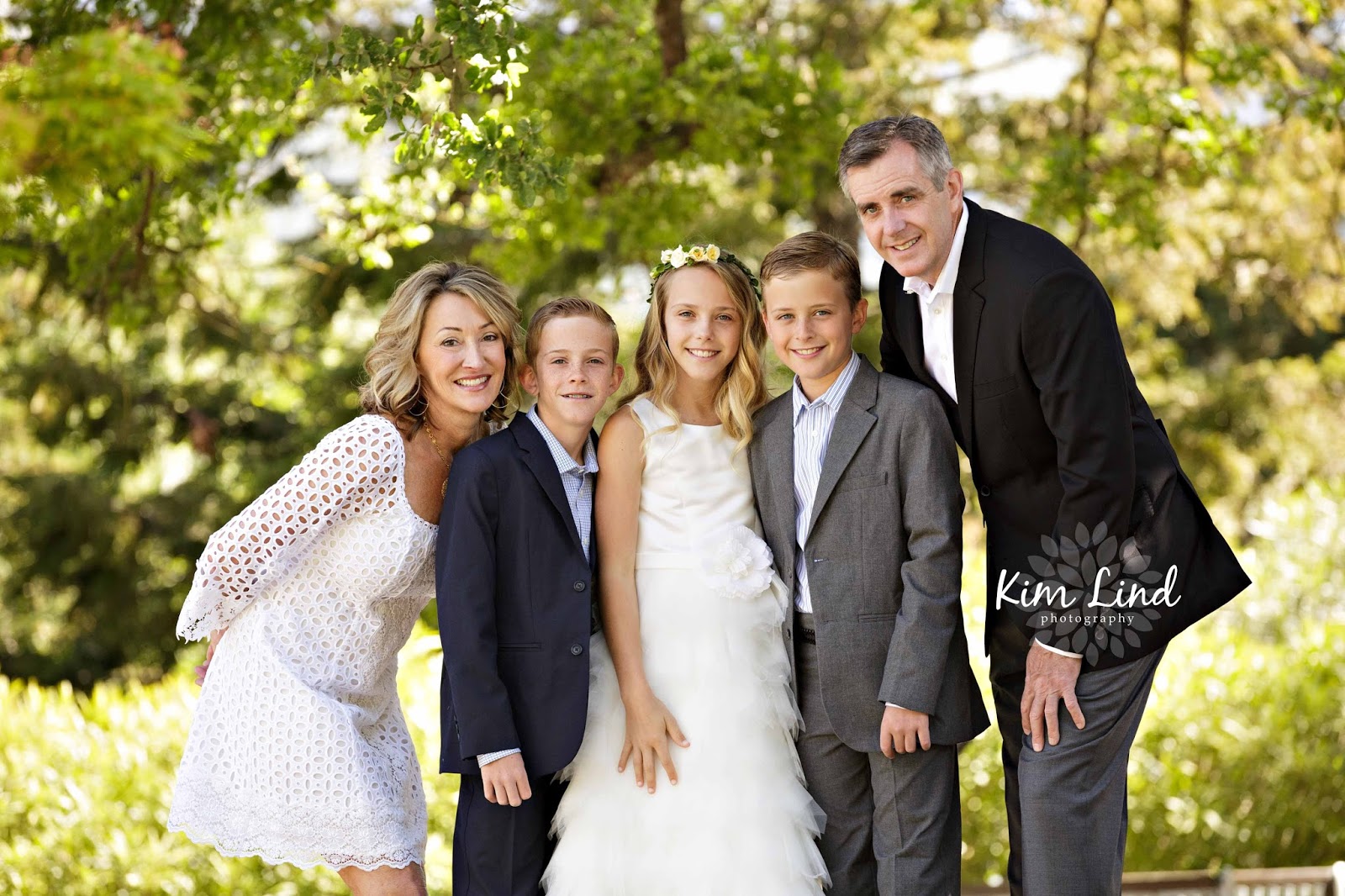 First Communion Family Pictures