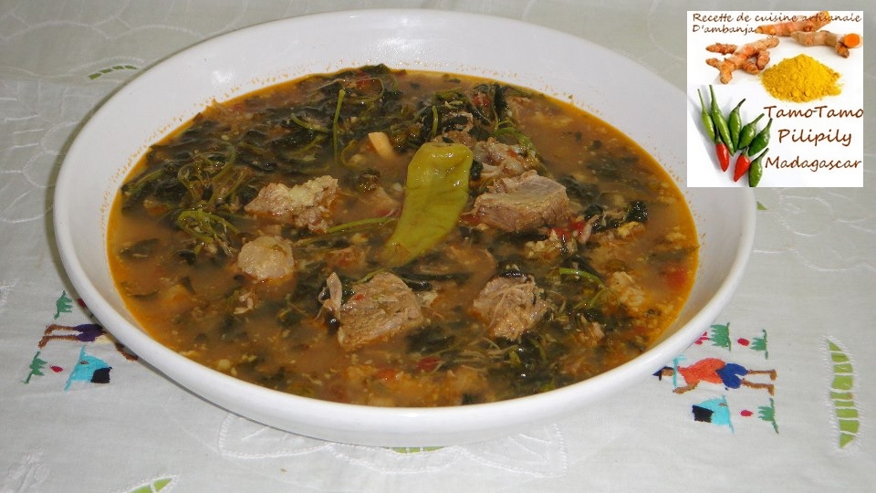 Cuisine artisanale d'Ambanja ( Madagascar ): Romazava de viande de ...