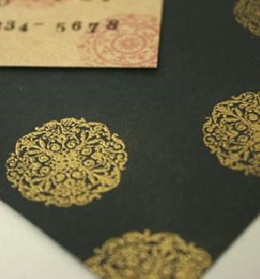 7 Polka Dots: Golden and Silver Stamp Pad/Ink