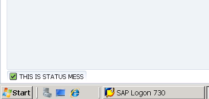 SAP TECH: Types of messages