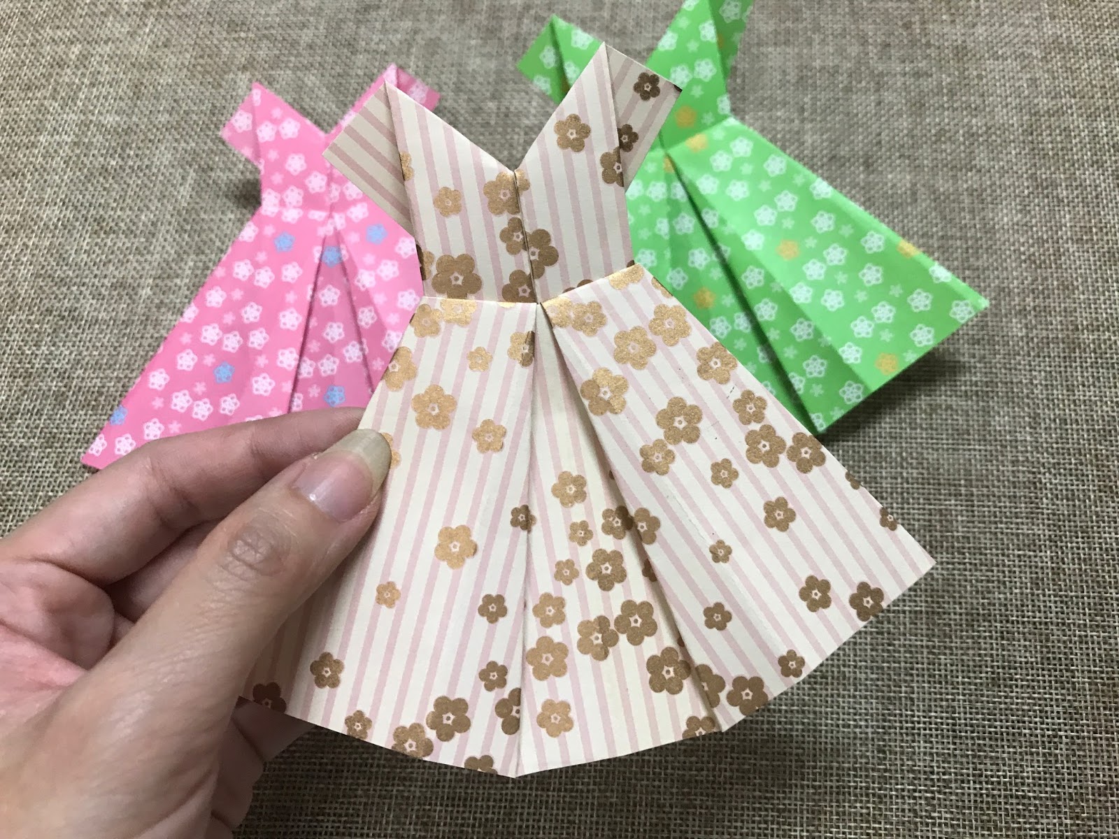 Tutorial #12: Origami Cute Dress | The Idea King