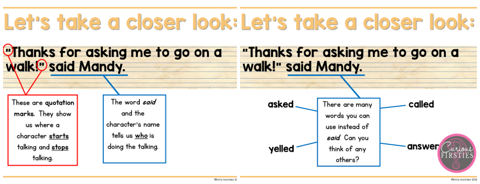 Curious Firsties Using Dialogue To Inspire Writers curious-firsties-using-dialogue-to-inspire-writers