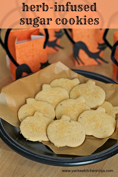 Herb-infused sugar cookies | Yankee Kitchen Ninja