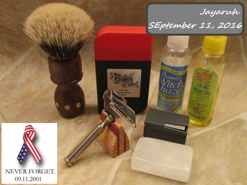 Jayaruh Shaving: Shave of the Day - 9/11