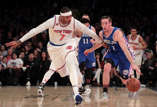 Anthony's Last-Second Jumper Lifts Knicks Past 76ers - The Monday ...