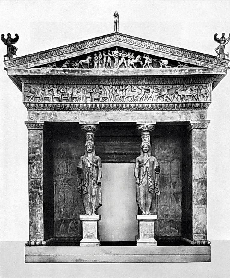 The Siphnian Treasury at Delphi ~ The Parthenon Sculptures