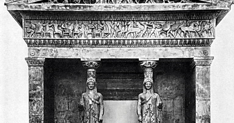 The Siphnian Treasury at Delphi ~ The Parthenon Sculptures