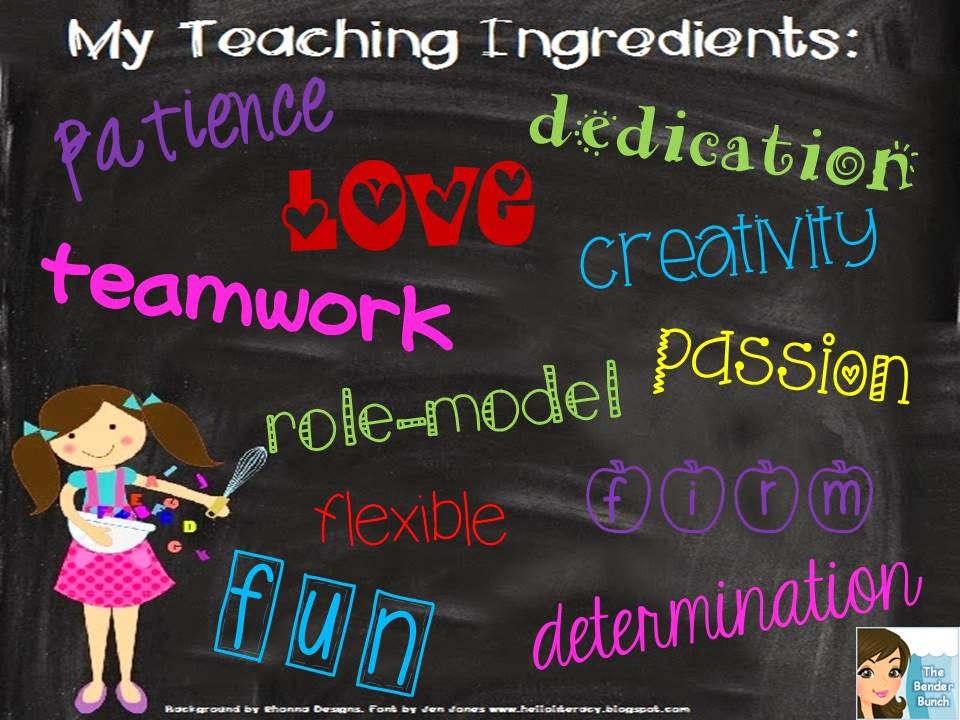 The Bender Bunch: What Are Your Teaching Ingredients?