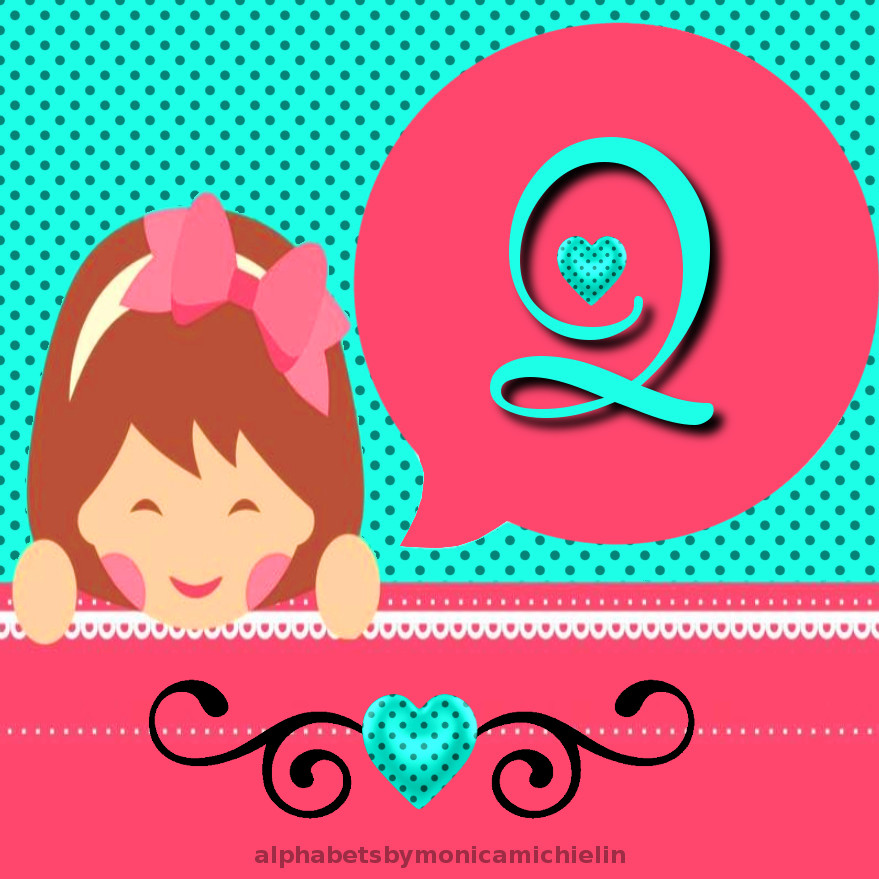 M. Michielin Alphabets: ALFABETO MENINA E BOLINHAS, BALÃO DE DIÁLOGO ...