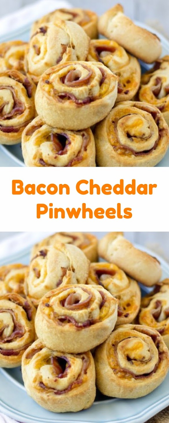 Bacon Cheddar Pinwheels