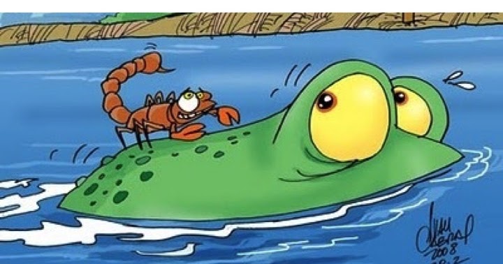 Almas Castelos: A Fábula do Escorpião e do Sapo