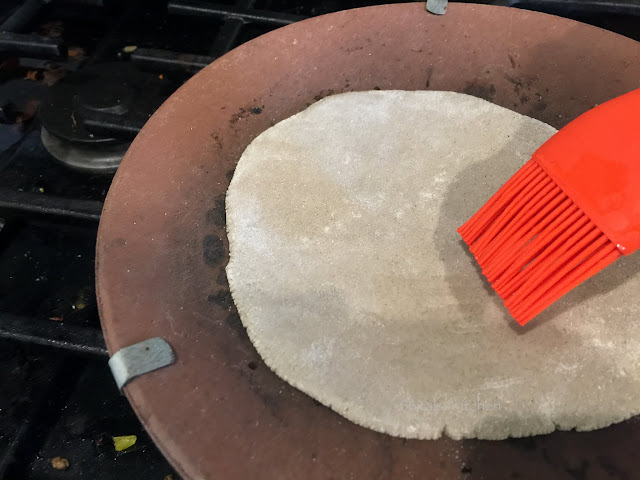 Shital's-Kitchen: Bajra Rotla: Millet Flat Bread