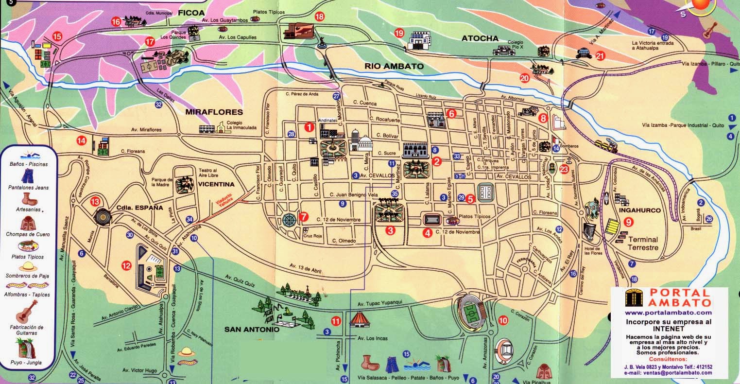 Lugares turisticos del Ecuador