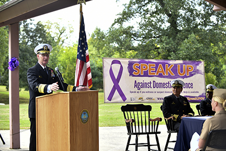 The Trident: USNA, NSA Annapolis Leadership Sign Domestic Violence ...