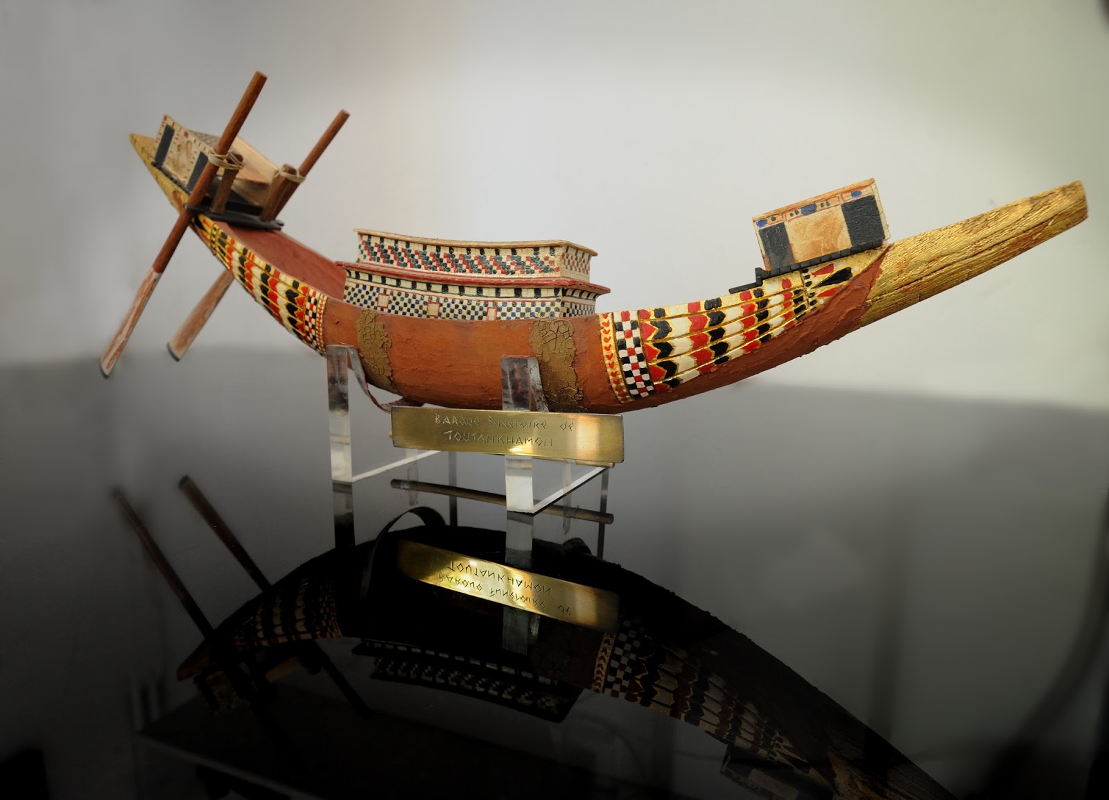 Tradisign : Barque funéraire Egyptienne