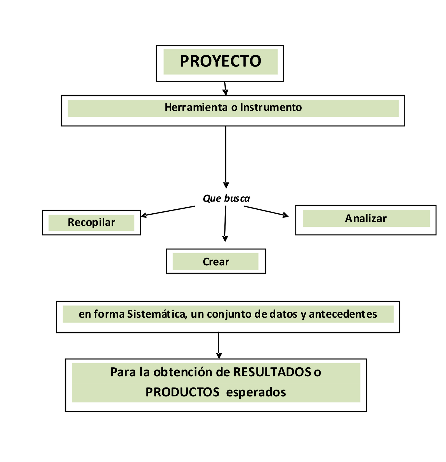 Proyecto Productivo Tecnológico: Proyecto. Definición