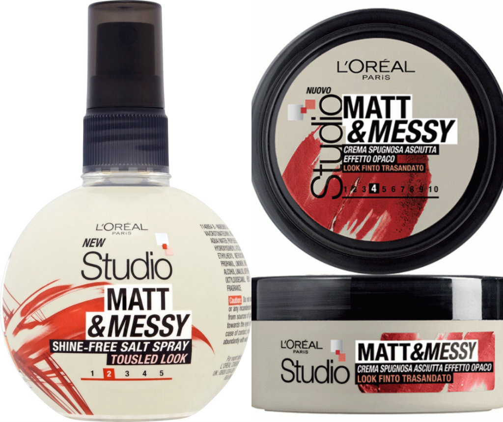 The reviews of Miss Lora: L'OREAL STUDIO LINE MATT&MESSY SPRAY EFFETTO ...