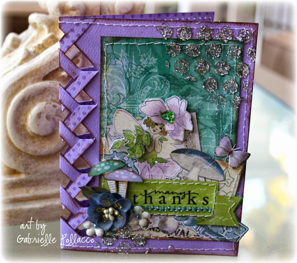 Such a Pretty Mess: Braided Edge Cards {Bo Bunny}