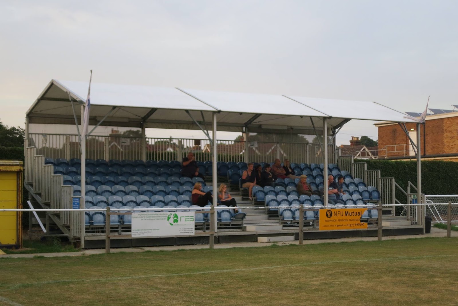 Football Grounds visited by Richard Bysouth: Brantham Athletic FC