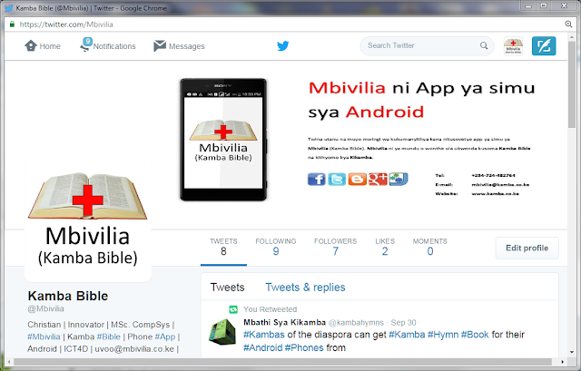 Kamba Bible | Mbivilia